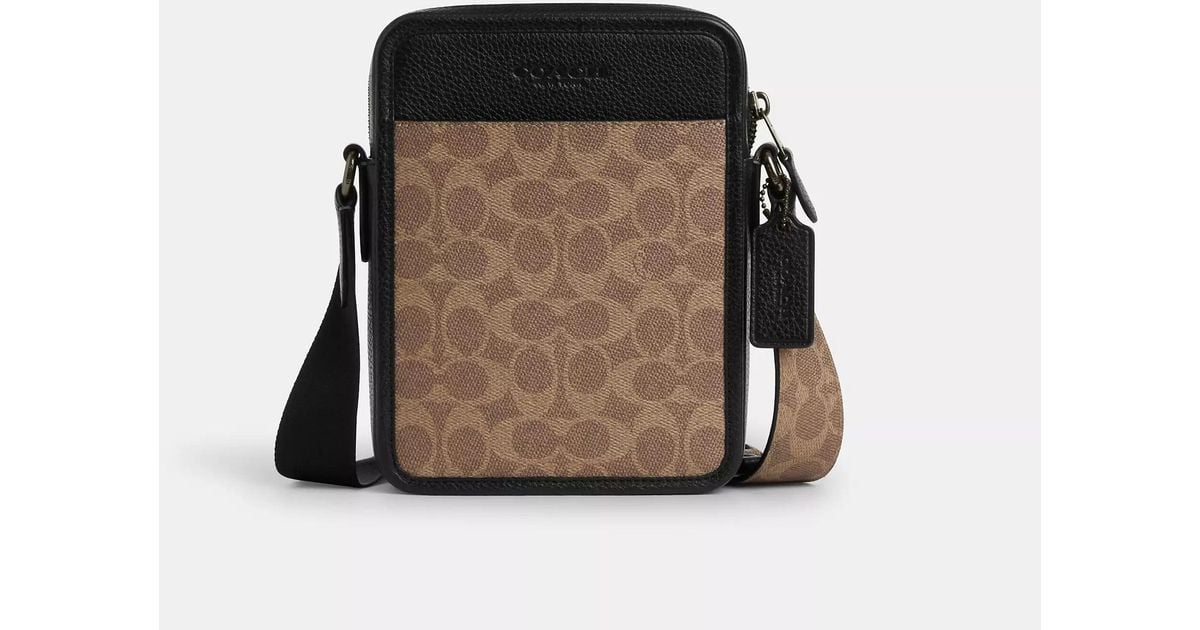 COACH Sullivan Crossbody Bag in Black | Lyst