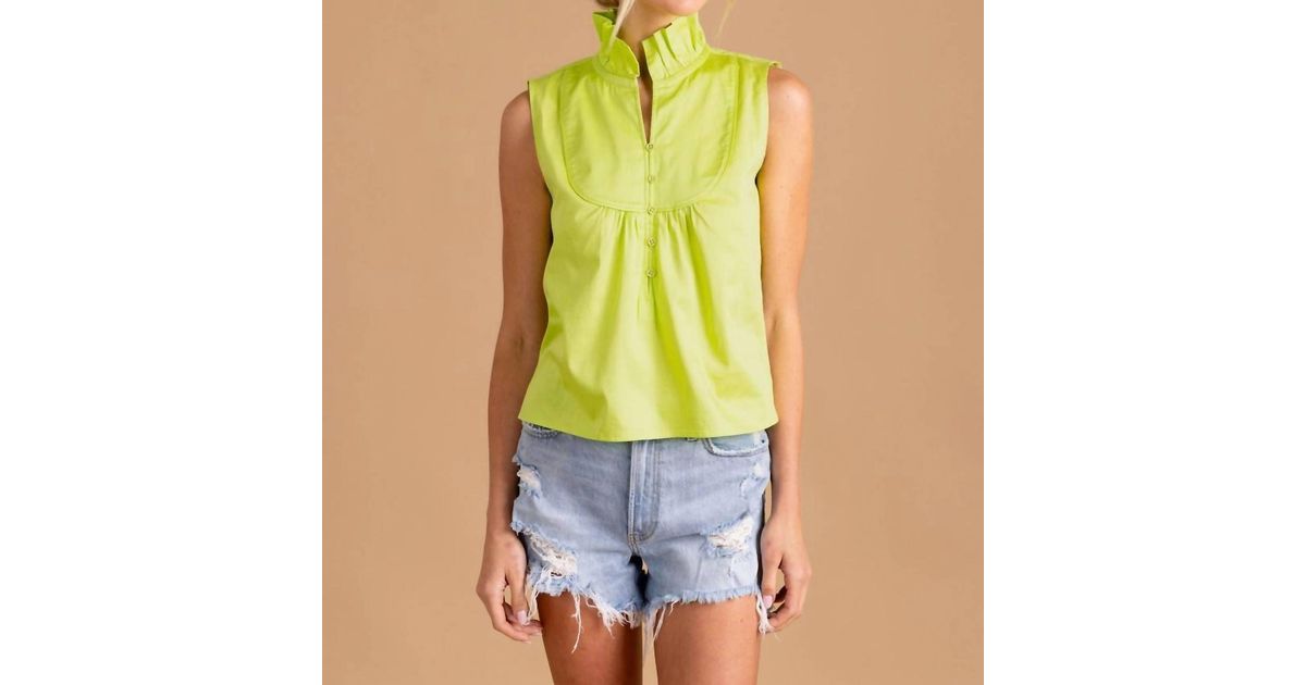 S'Edge Heidi Tank in Green | Lyst