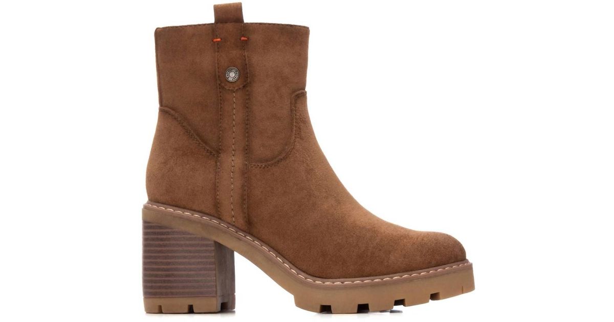 Xti Refresh 173032 Booties in Brown | Lyst