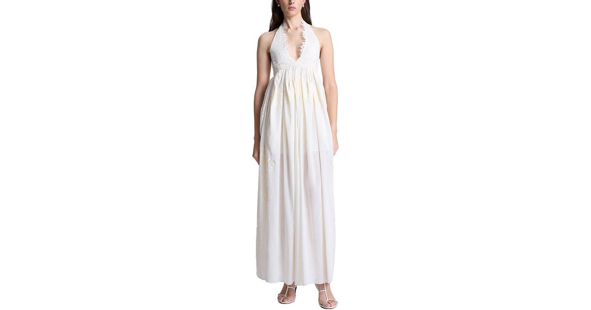 A.L.C. Cambrie Dress in White | Lyst