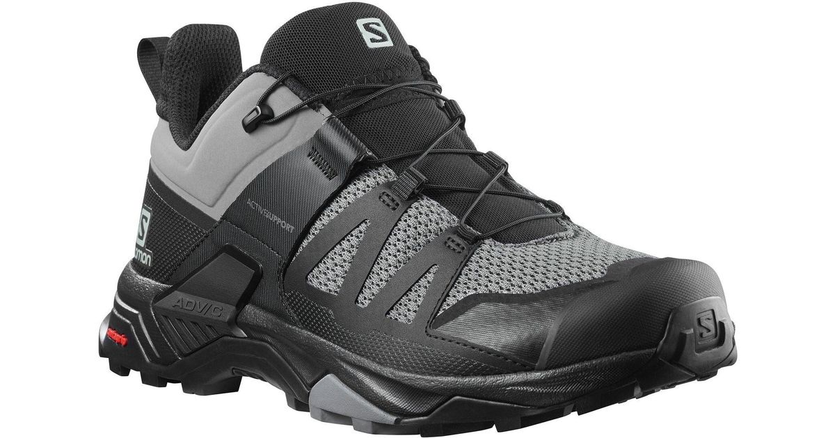Salomon X Ultra 4 Low Top Hiker Shoes in Black for Men | Lyst