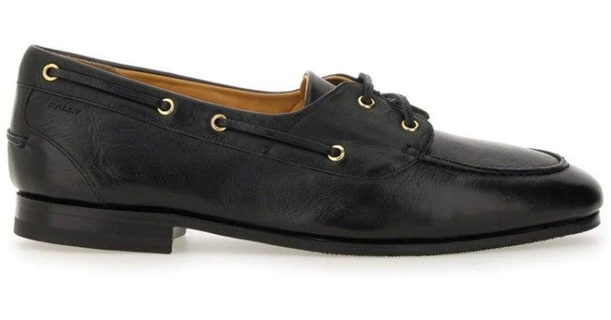 Bally Pathy" Moccasins in Black for Men | Lyst
