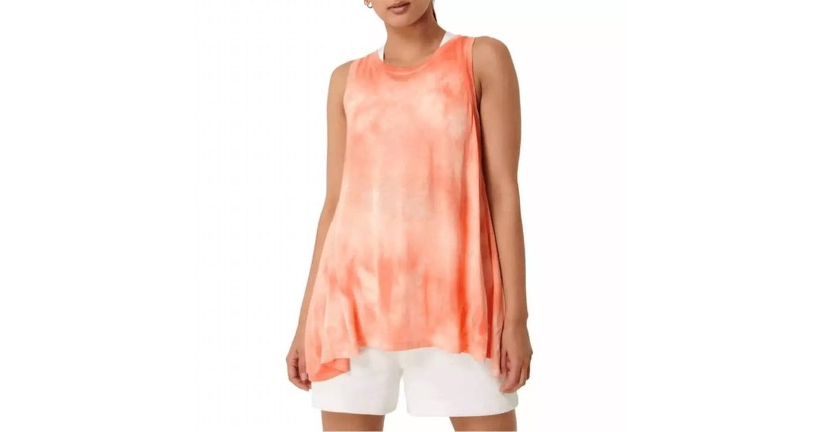 Sweaty Betty Easy Peezy Tank in Orange | Lyst