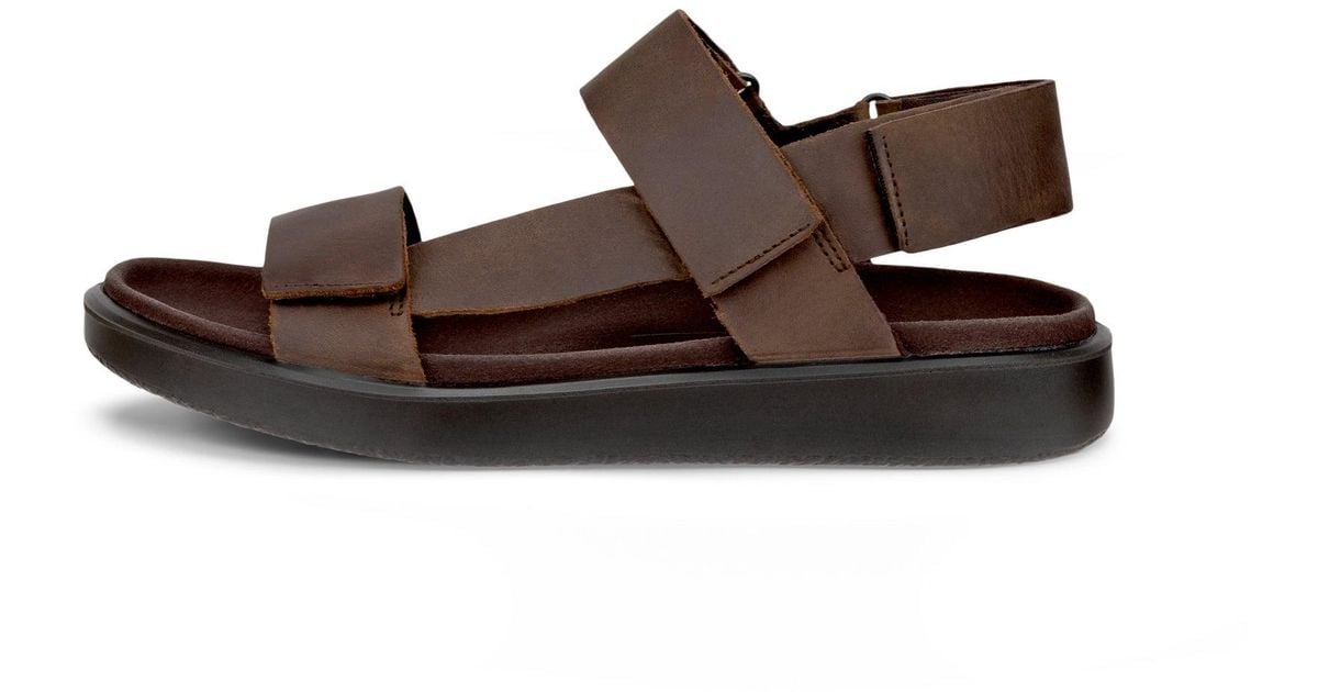 Ecco Men's Flowt Sandal in Brown for Men | Lyst