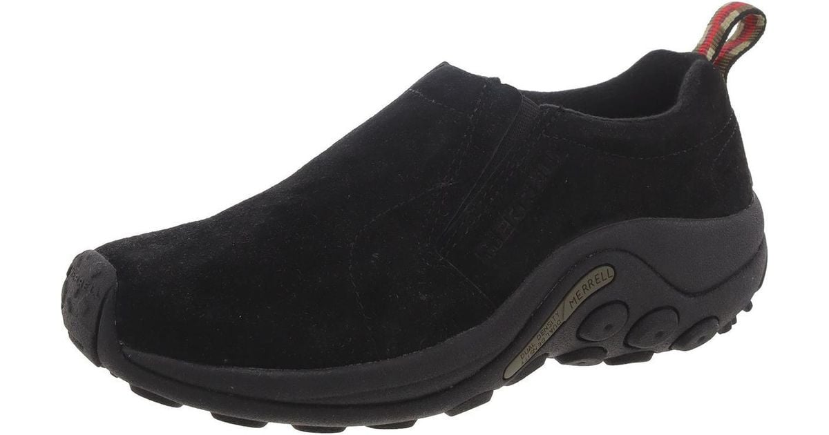 Merrell Leather Lifestyle Slip-On Sneakers in Black | Lyst
