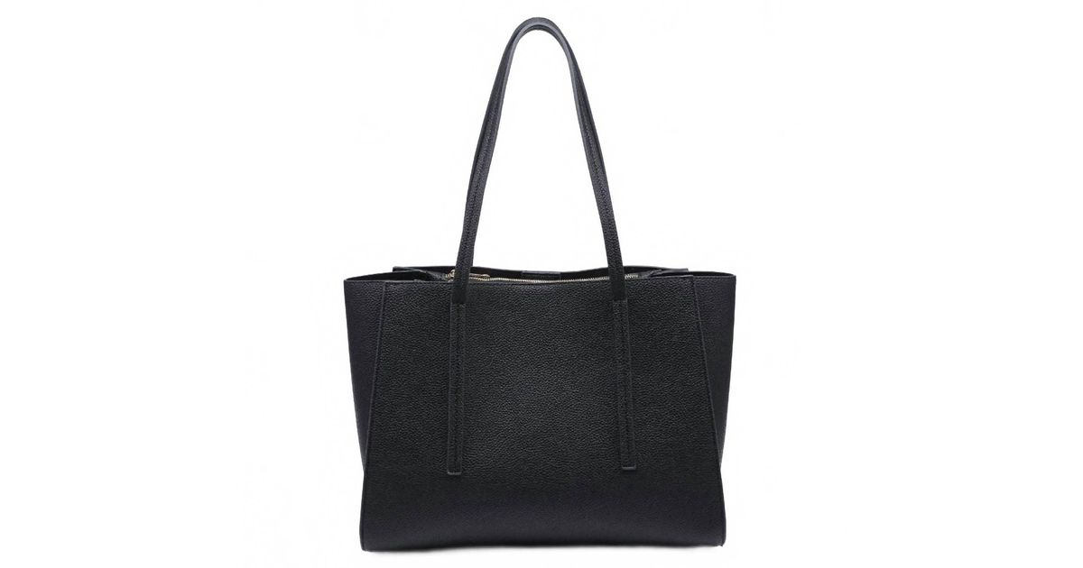 Urban Expressions Gabby Multi Compartment Tote in Black | Lyst