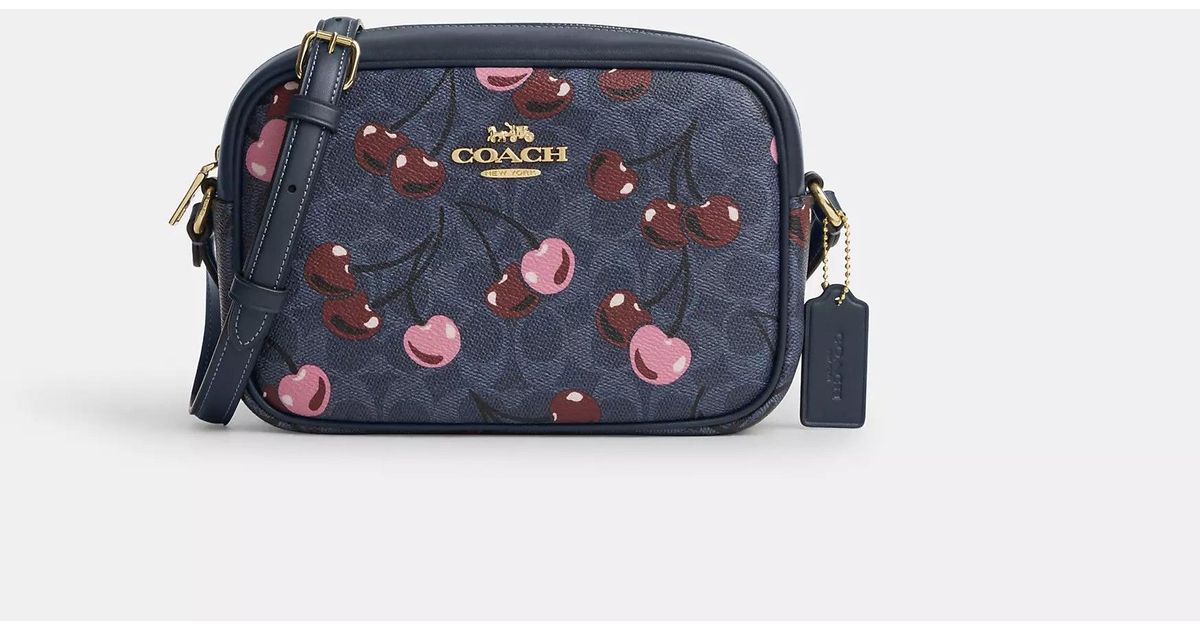 COACH Jamie Camera Bag in Blue | Lyst