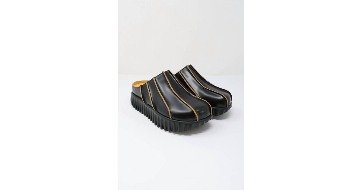 4Ccccees Waffo Mule in Black | Lyst