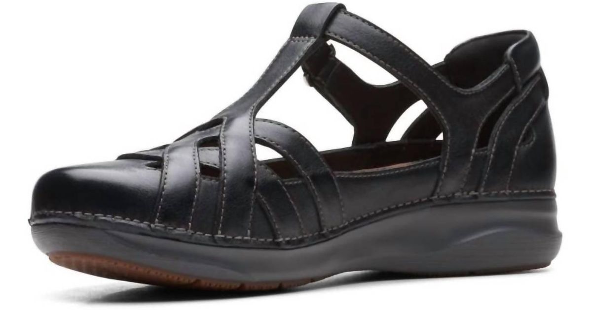 Clarks Appley Way Mary Jane Shoes in Black | Lyst