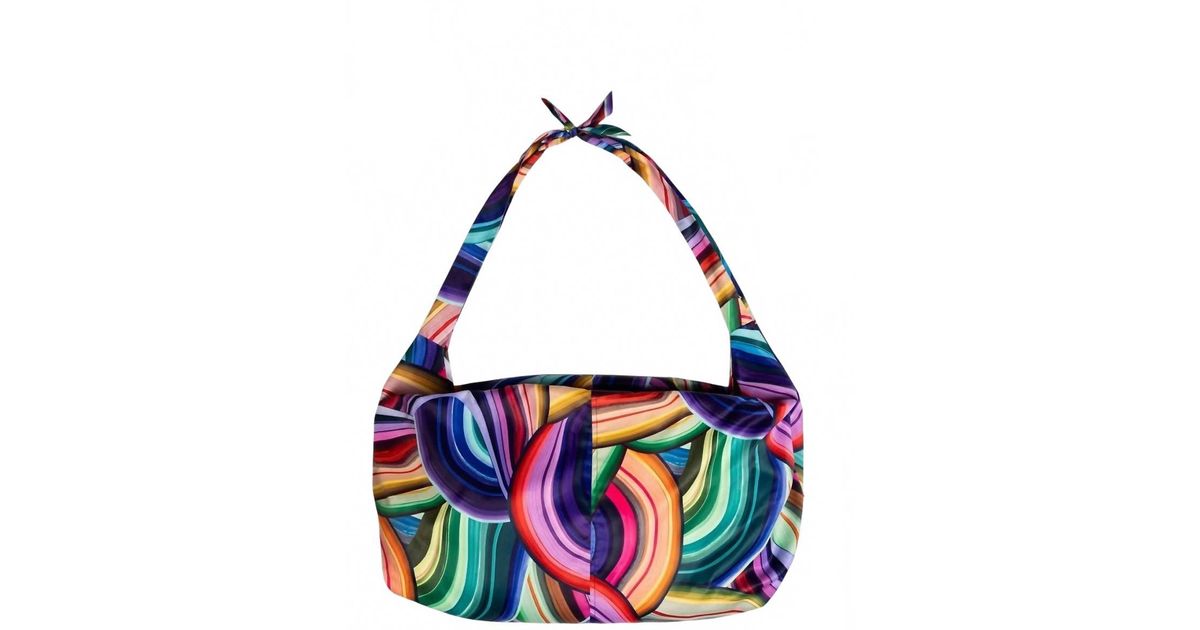 Johnny Was Abel Slouchy Tote Bag in White | Lyst