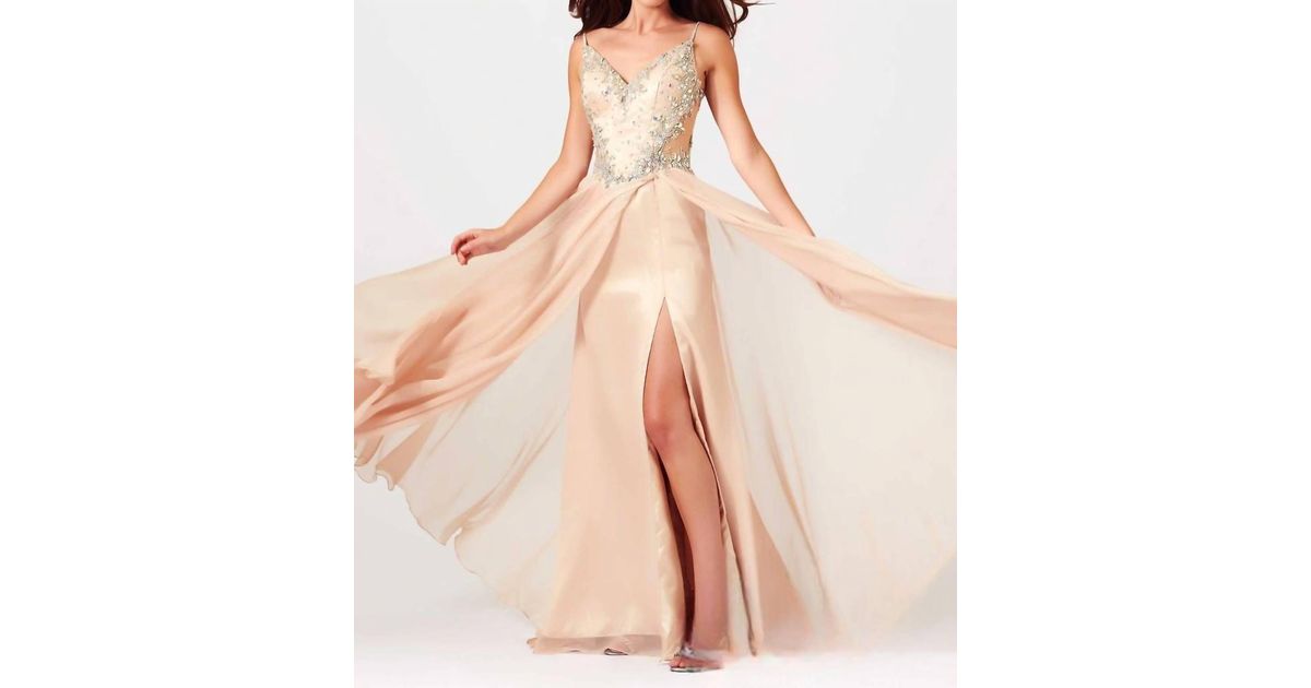 Mac Duggal Sweetheart Neckline And Sheer Illusion Sides Prom Dress in ...