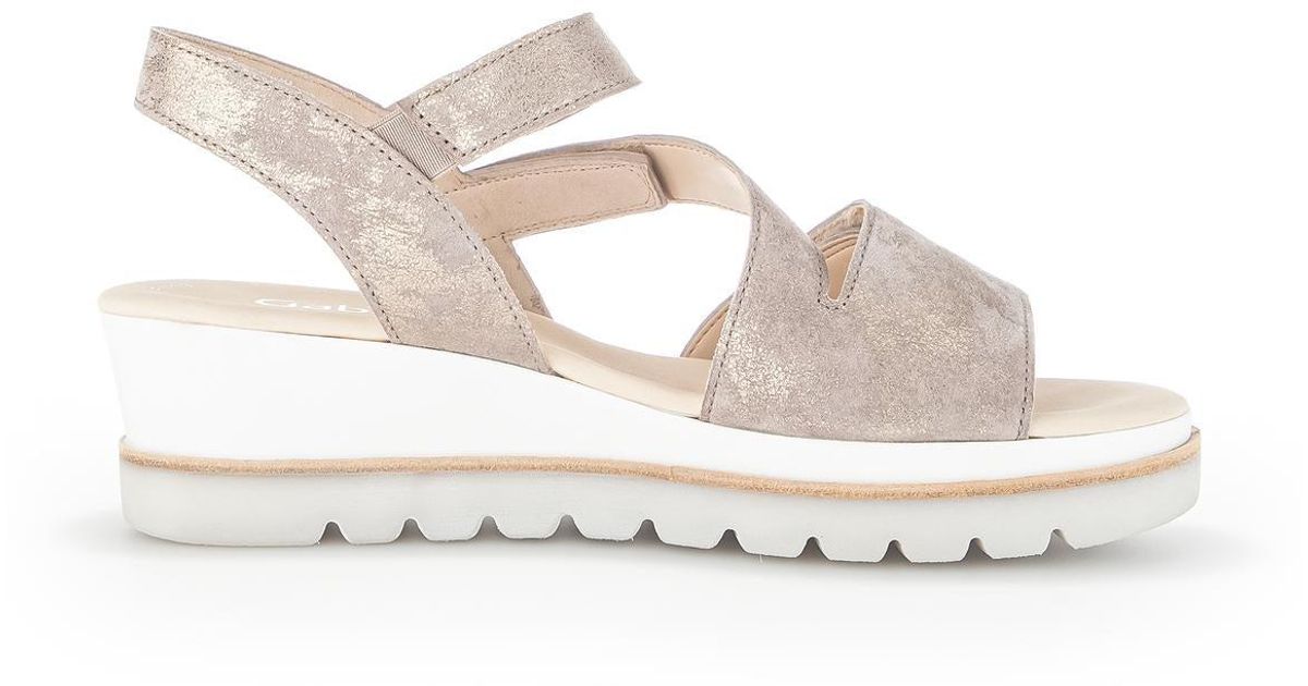 Gabor Caruso Sandals in White | Lyst