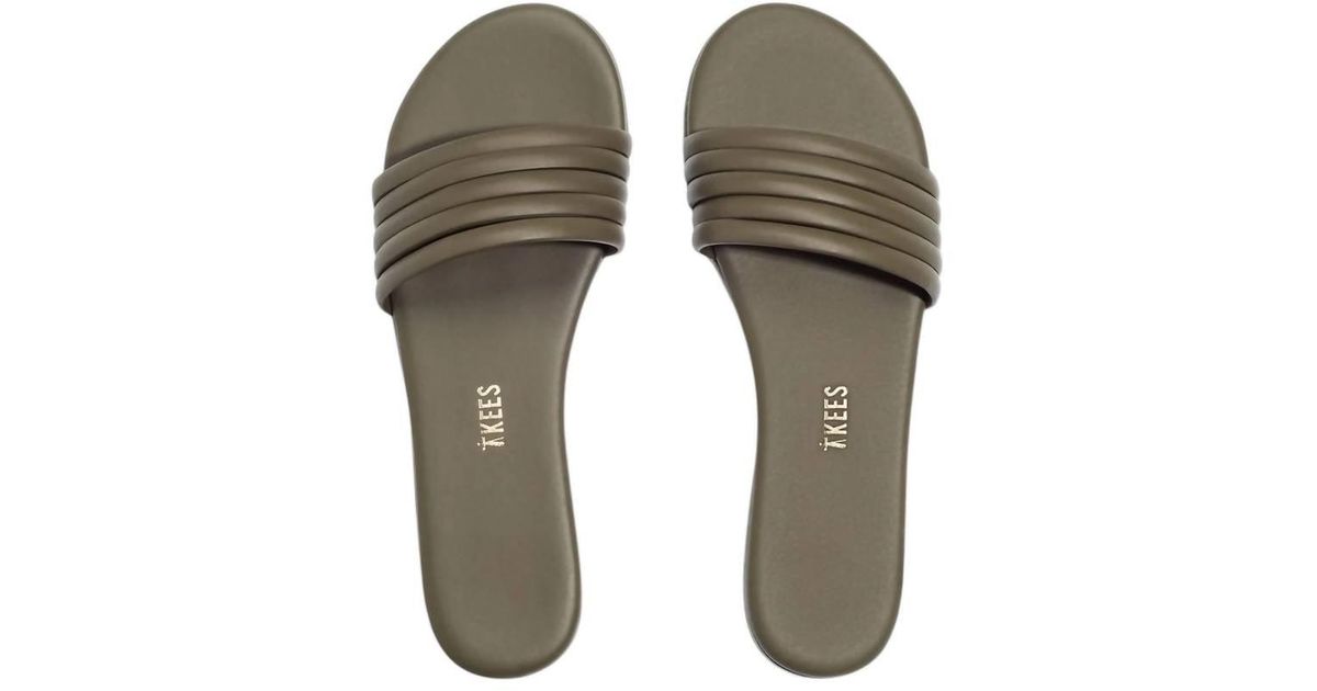 TKEES Serena Sandals in Green | Lyst