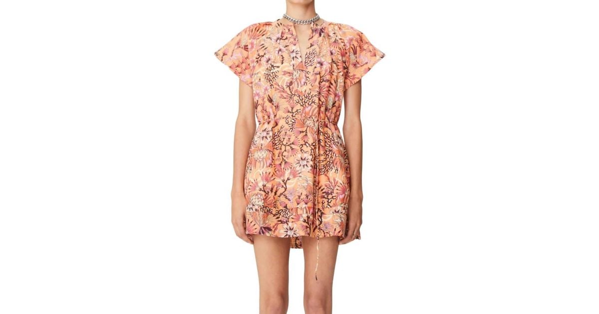 Maria Cher Humahuaca Carol Short Dress in Pink | Lyst