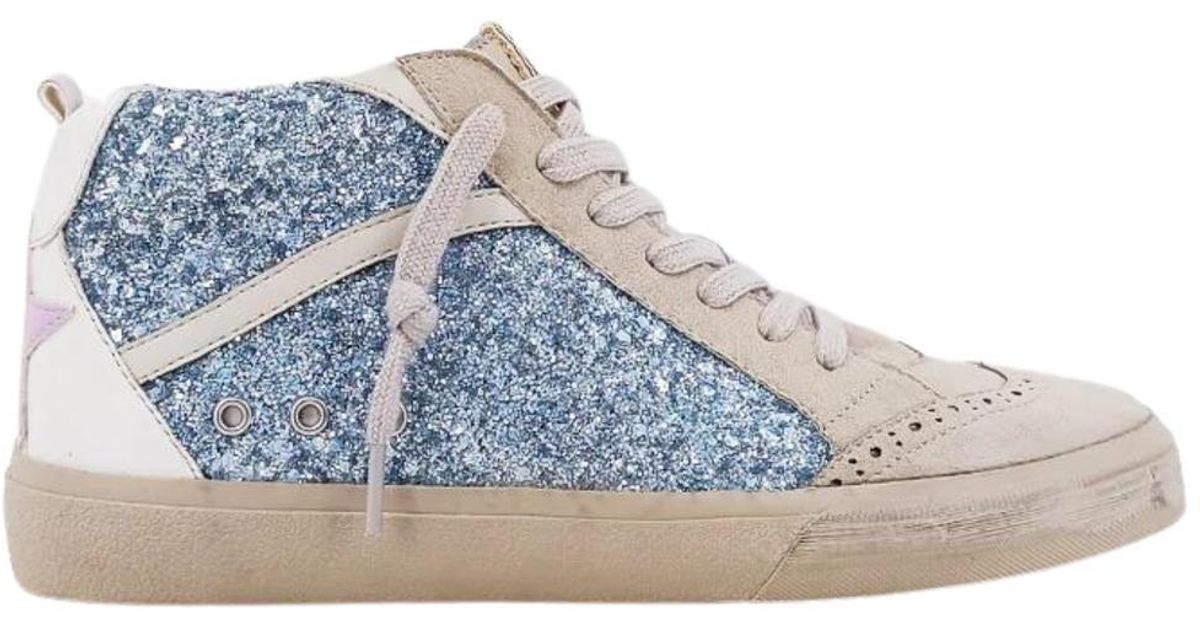 Shu Shop Riley Sneaker With Lilac Stars in Blue | Lyst