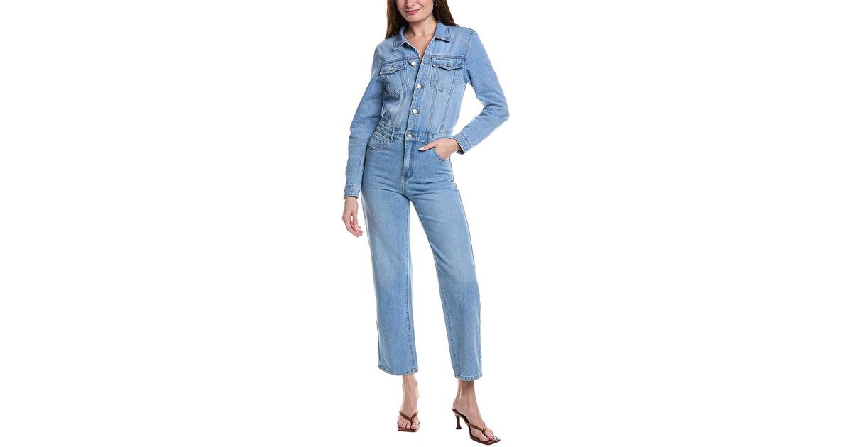 ANNA KAY Wonderland Denim Jumpsuit in Blue | Lyst
