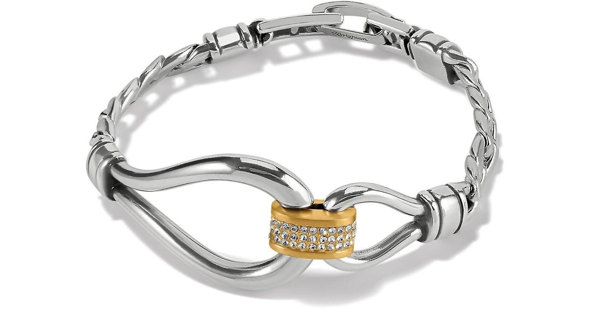 Brighton Meridian Suez Two Tone Bracelet in Metallic | Lyst