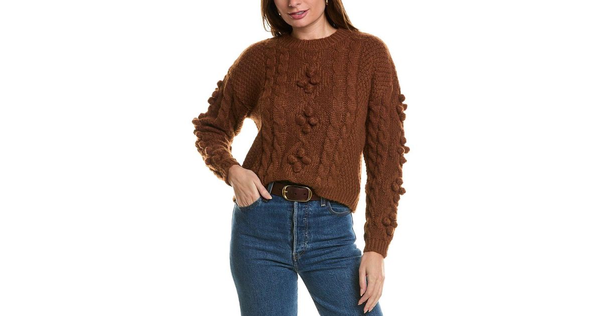ANNA KAY Pinocchio Sweater in Brown | Lyst
