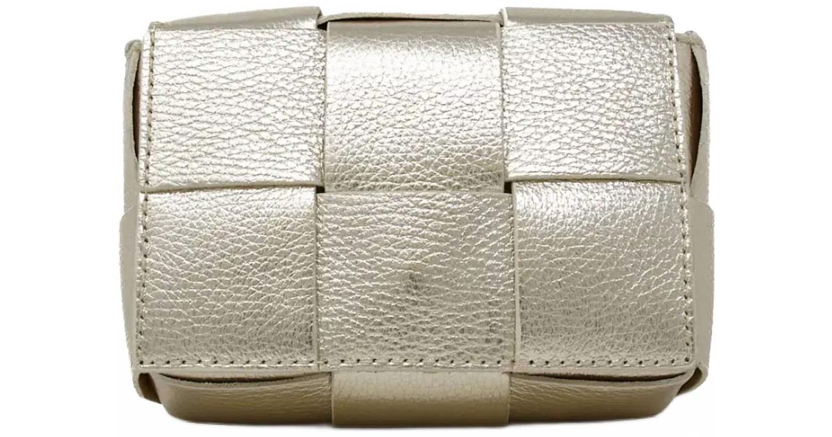 German Fuentes Quilted Crossbody Bag in Metallic | Lyst