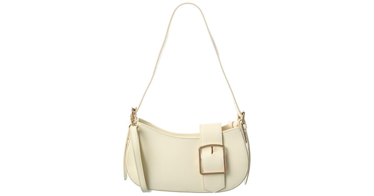Persaman New York Paris13 Leather Shoulder Bag in Natural | Lyst