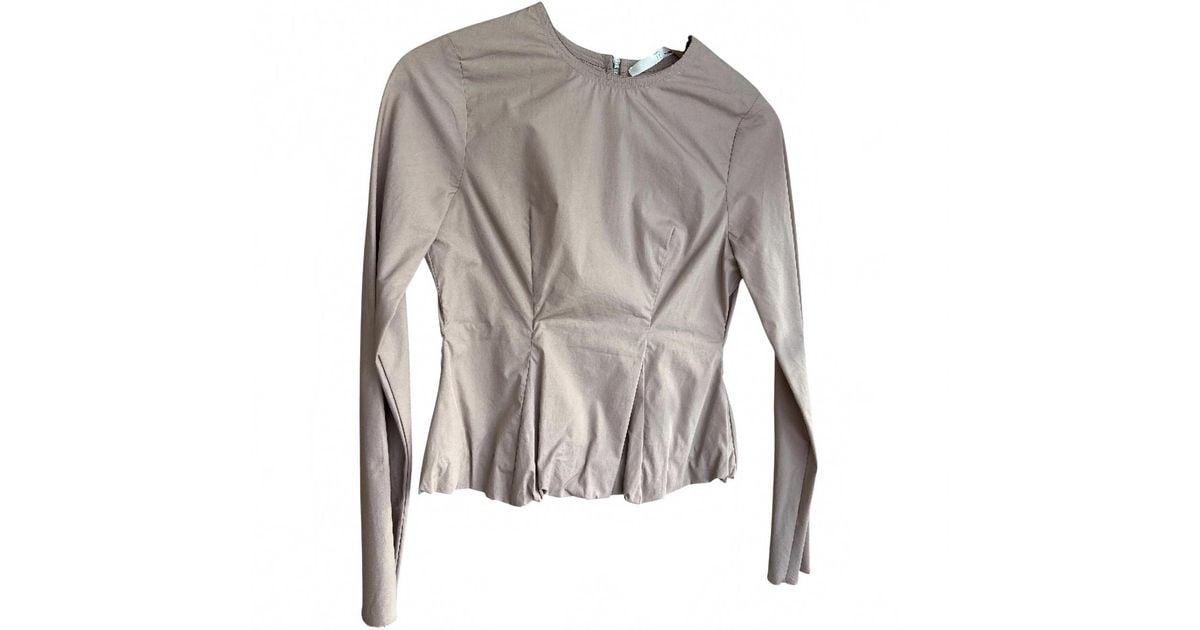 Tela Olga Shirt in Gray | Lyst