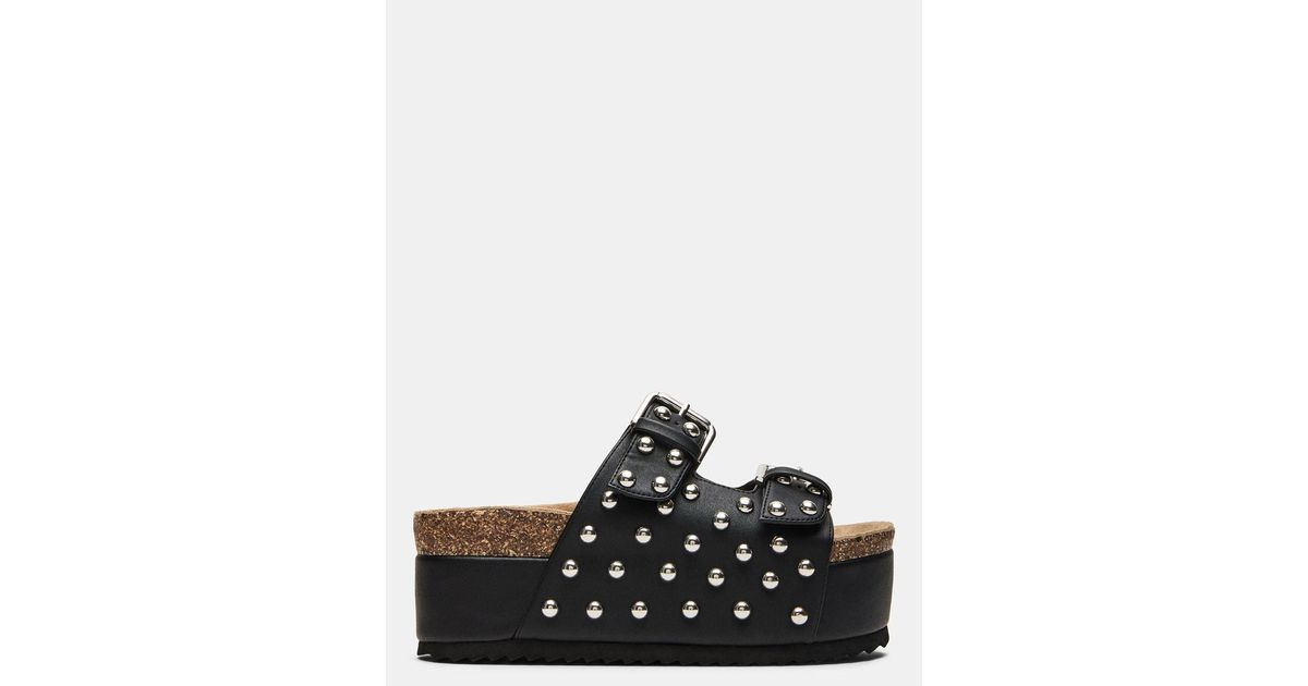 Steve Madden Kali Studs in Black | Lyst