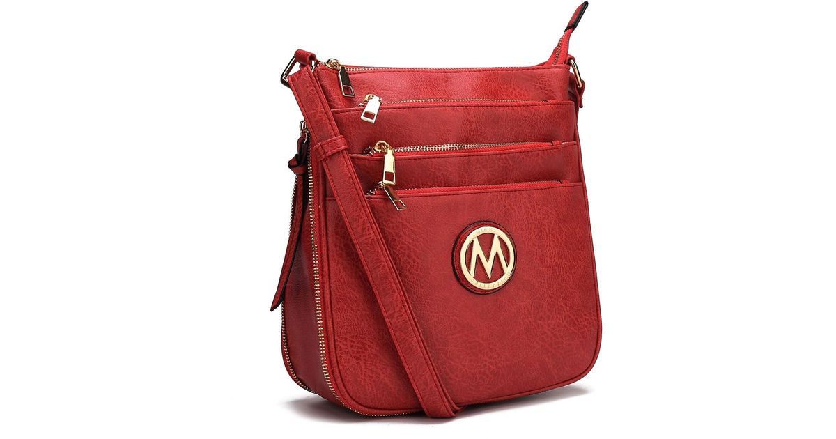 MKF Collection by Mia K Salome Multi-Compartment Crossbody Bag By Mia K ...