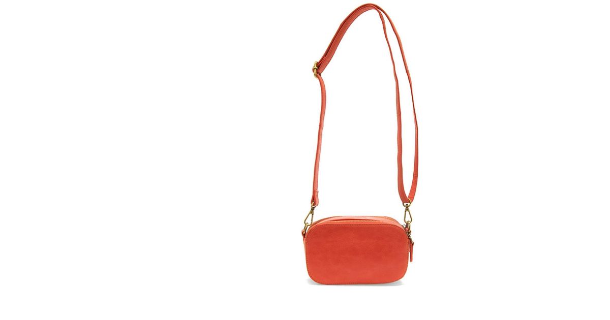 Joy Susan Layne Double Zip Mini Camera Crossbody Bag in Red | Lyst