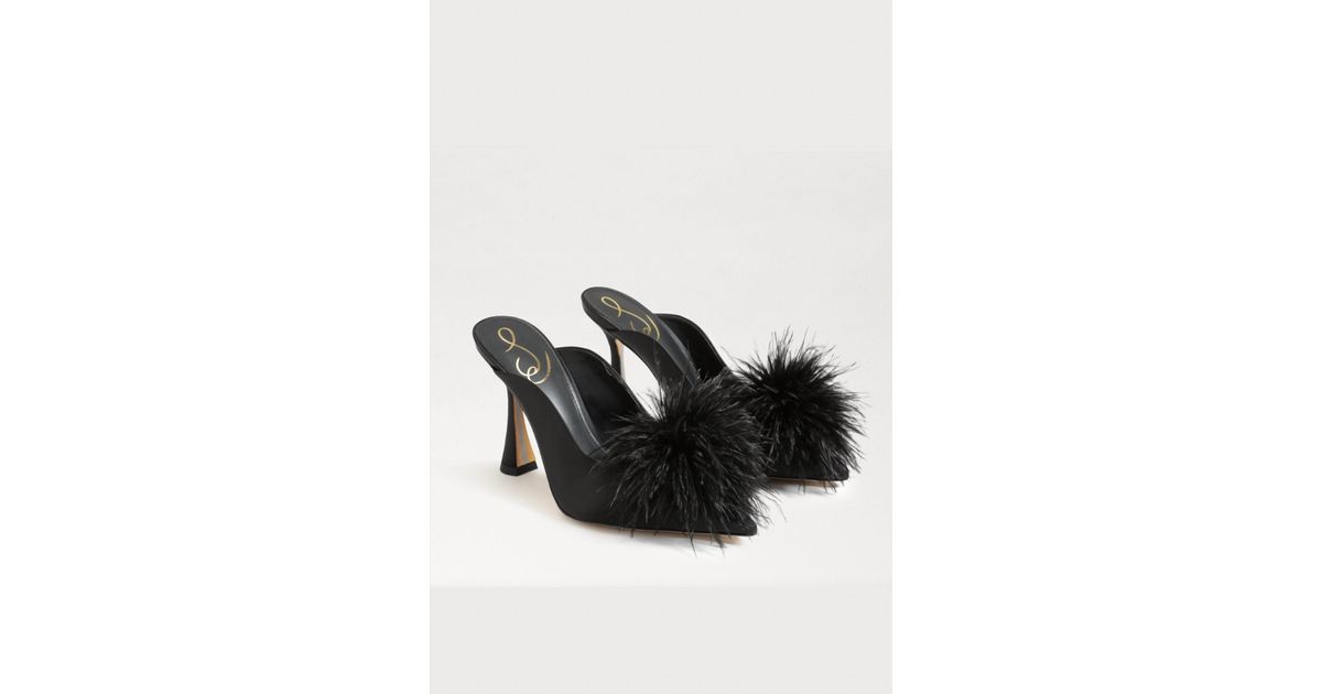 Sam Edelman Anthony Mule Pump in Black | Lyst
