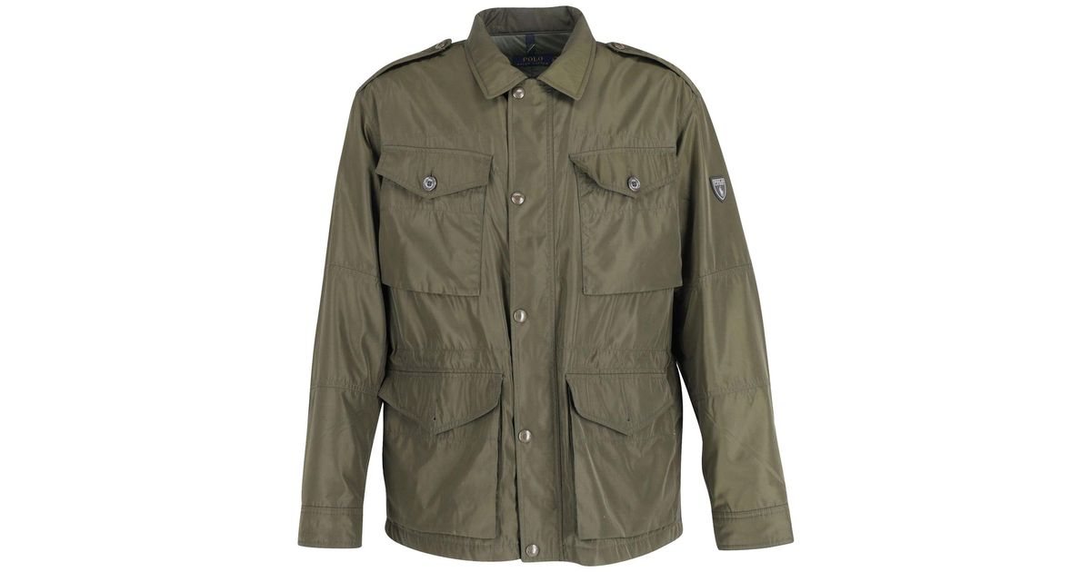 Ralph Lauren Polo Field Jacket in Green for Men | Lyst