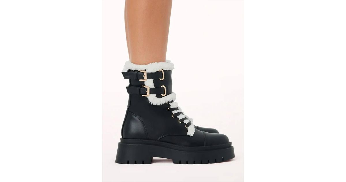 Billini Ferrel Boot in Blue | Lyst