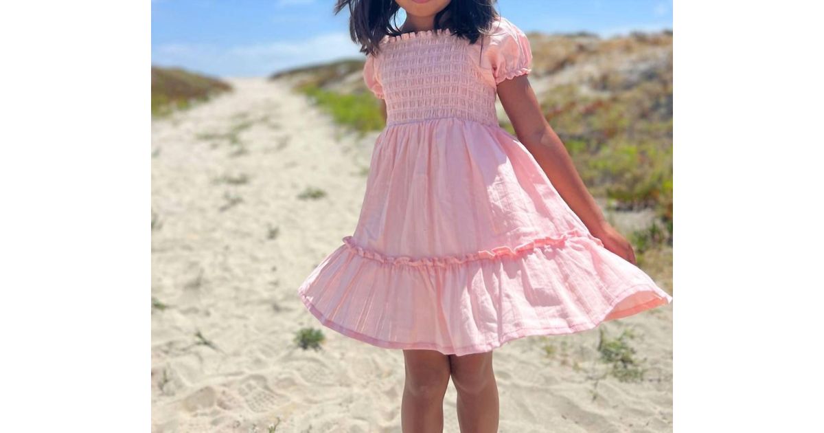 VIGNETTE Girl's Delhia Dress in Pink | Lyst