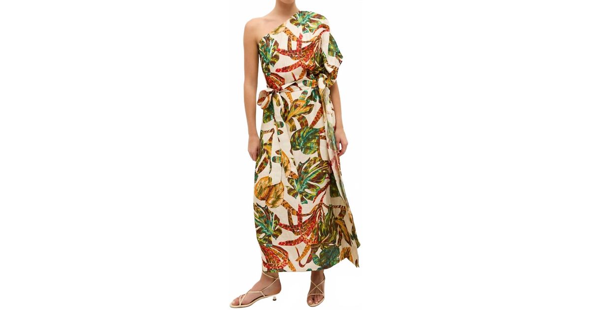 Marie Oliver Farrow Maxi Dress | Lyst