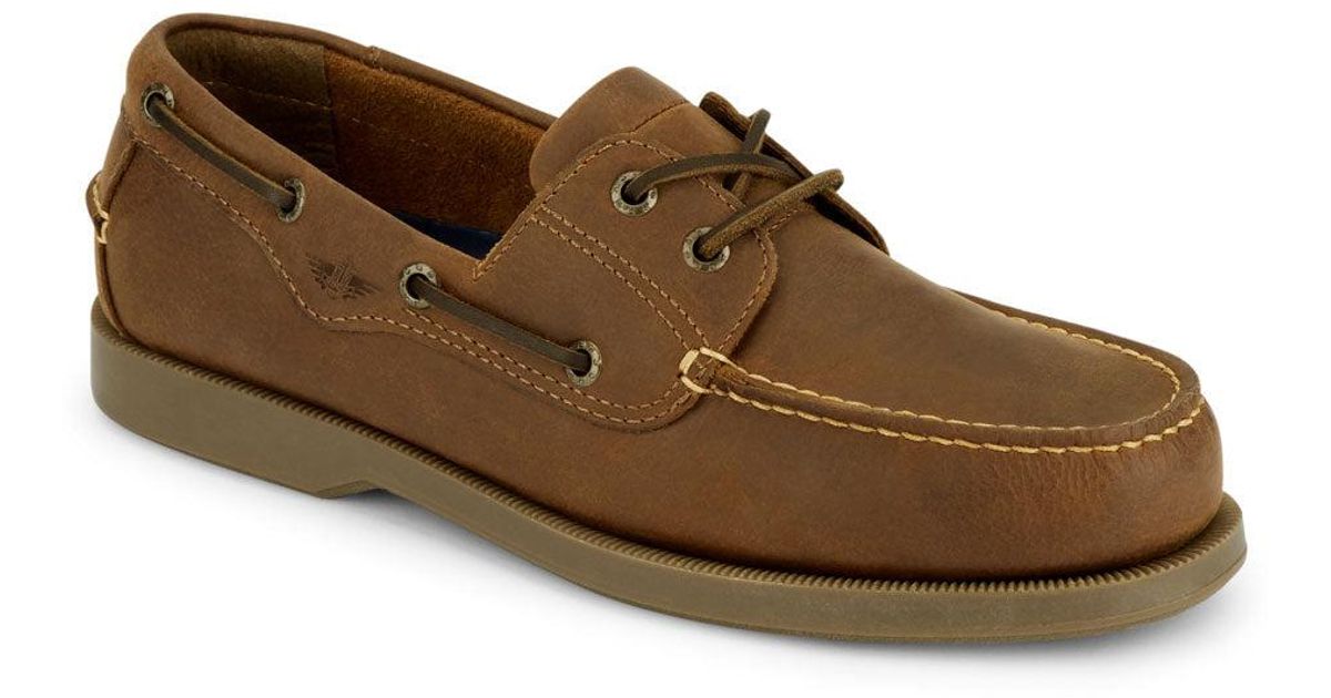 Dockers Castaway Leather Casual Classic Boat Shoe in Brown for Men | Lyst