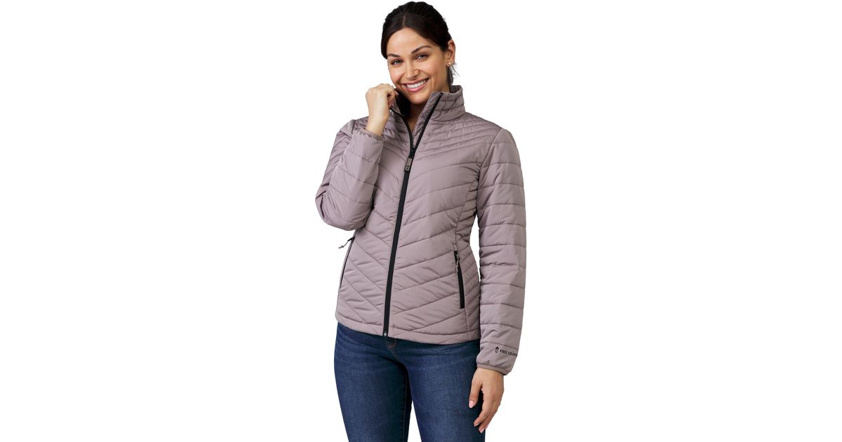 Free Country Stow & Go Packable Jacket in Purple | Lyst