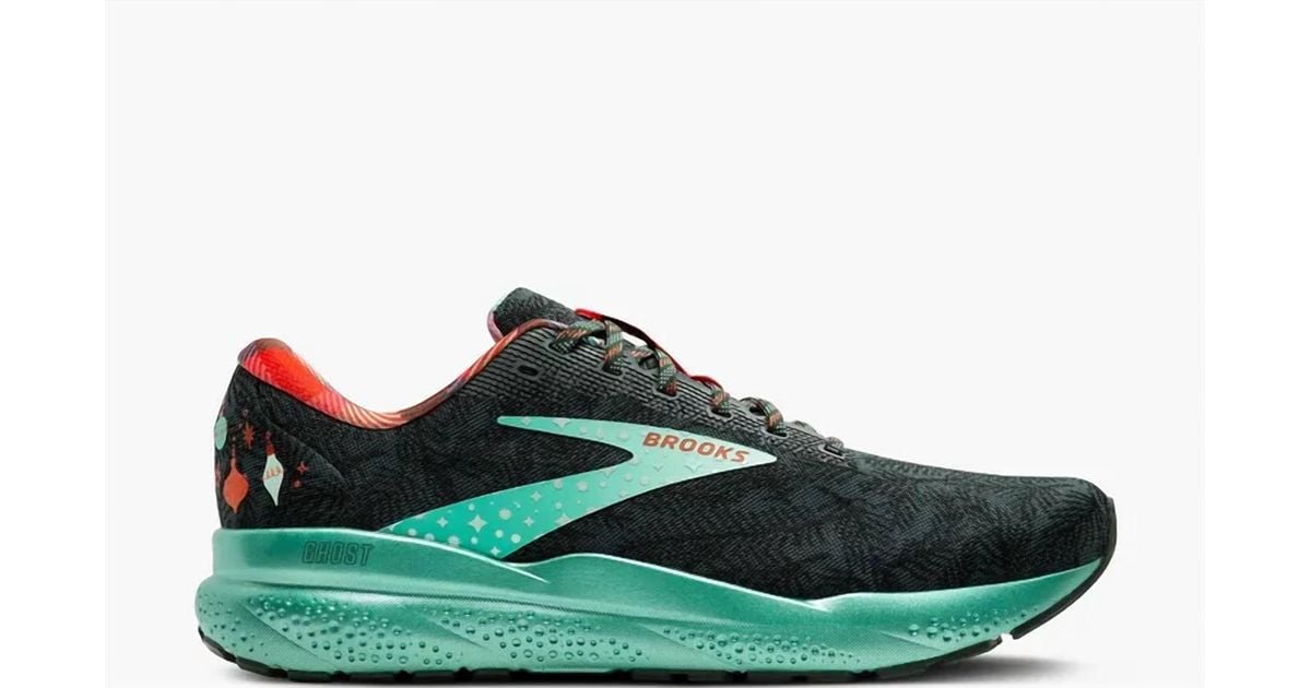 Brooks Ghost 16 Run Merry Shoe in Green | Lyst