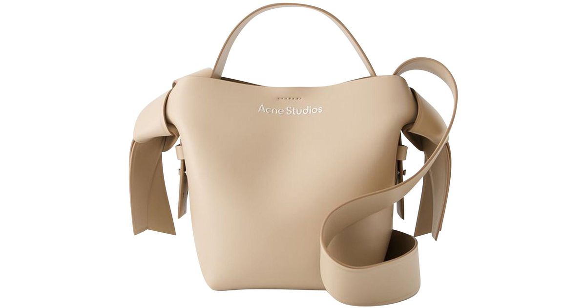 Acne Studios Musubi Mini R Crossbody in Natural | Lyst