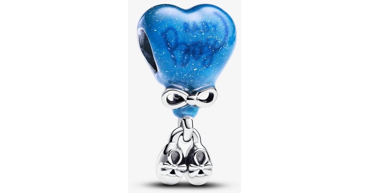PANDORA Colour-Changing Gender Reveal Boy Charm in Blue | Lyst