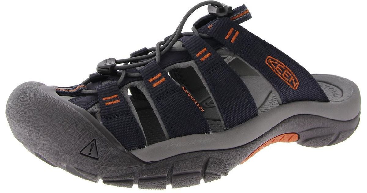 Keen Newport Slide Closed Toe Slip On Sport Sandals in Black for Men | Lyst