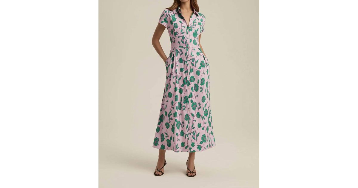 FAVORITE DAUGHTER Sunday Best Dress in Blue | Lyst