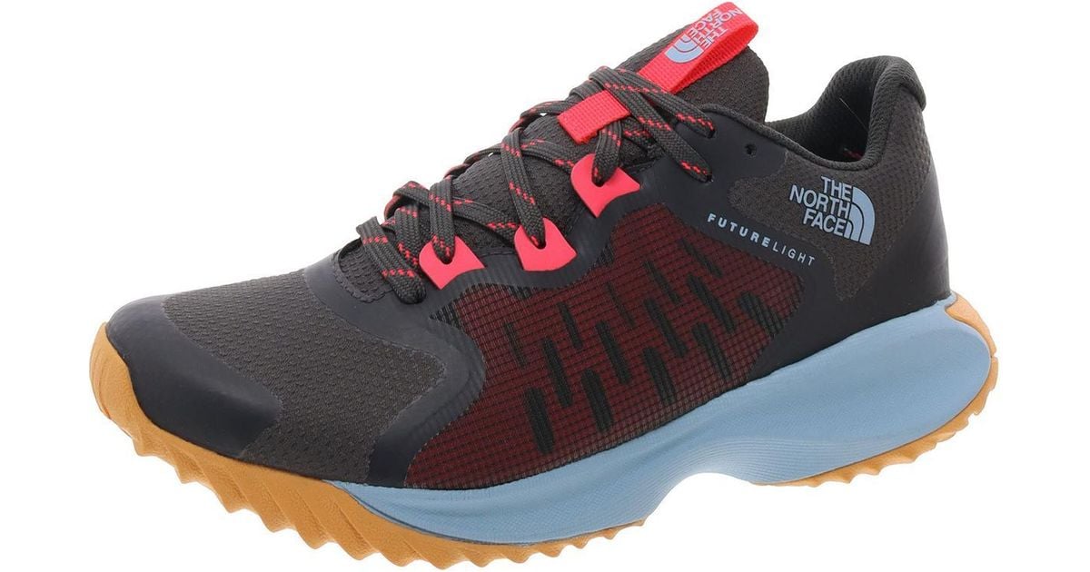 The North Face Lace-Up Mesh Running & Training Shoes in Blue | Lyst