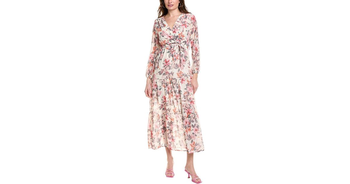 ANNA KAY Miami Magic Midi Dress in Pink | Lyst