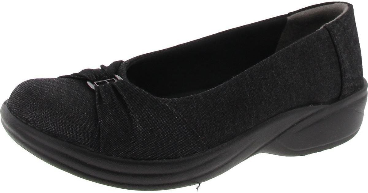 Bzees Paige Logo Manmade Espadrilles in Black | Lyst