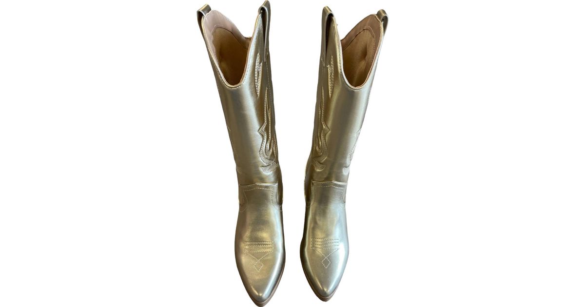 Fortune Dynamic Orville Tall Cowboy Boots in Green | Lyst