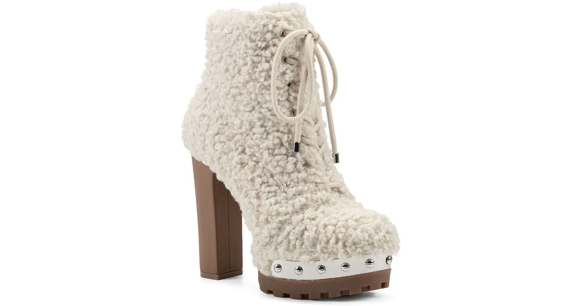 Jessica Simpson Irella Combat & Lace-up Boots | Lyst