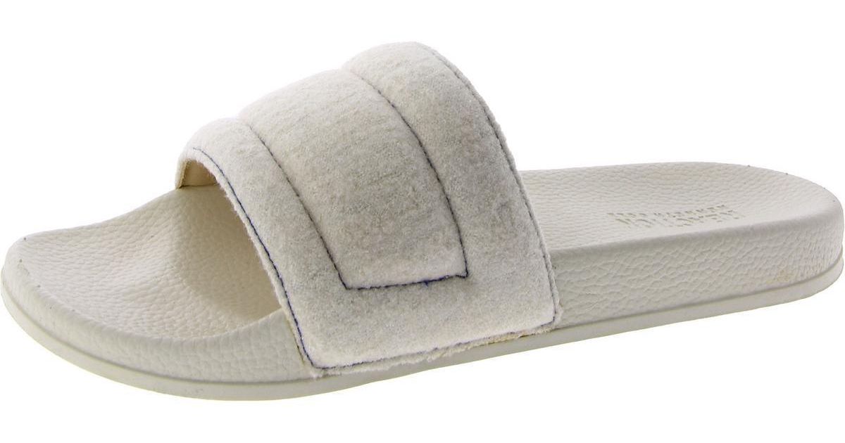 Kenneth Cole Screen Quilted Slip On Outdoors Slide Sandals in Gray for ...