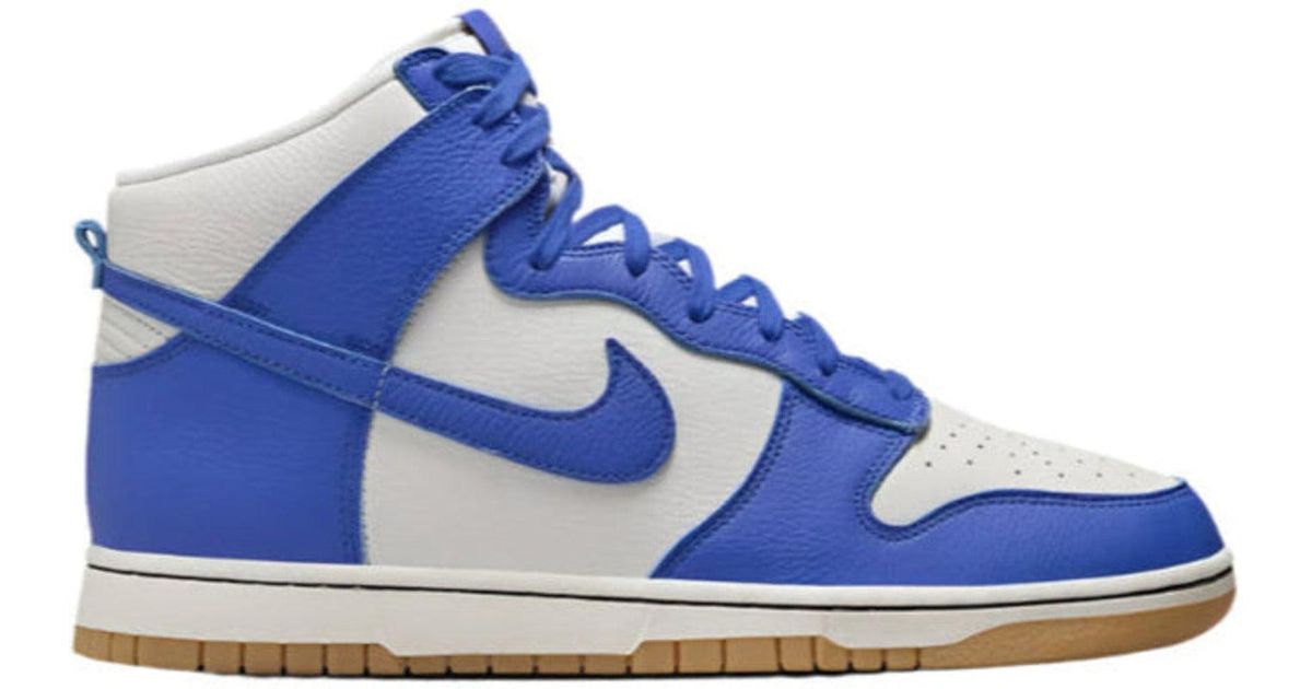 Nike Dunk High Retro Se Phantom Racer Gum in Blue for Men | Lyst