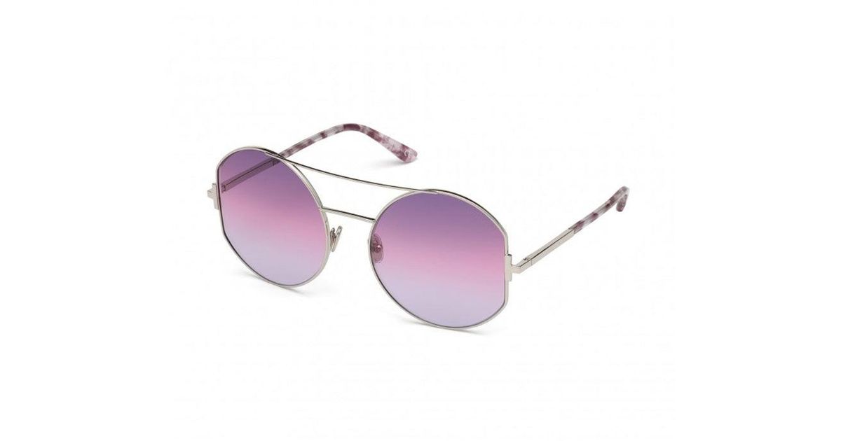 Tom Ford Geometric Full Rim, With A Frame And Gradient Lens in Purple ...