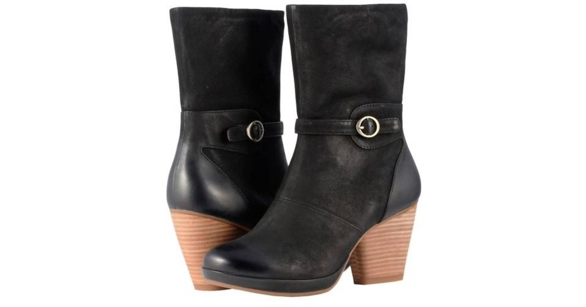 Dansko Marietta Boot in Black | Lyst