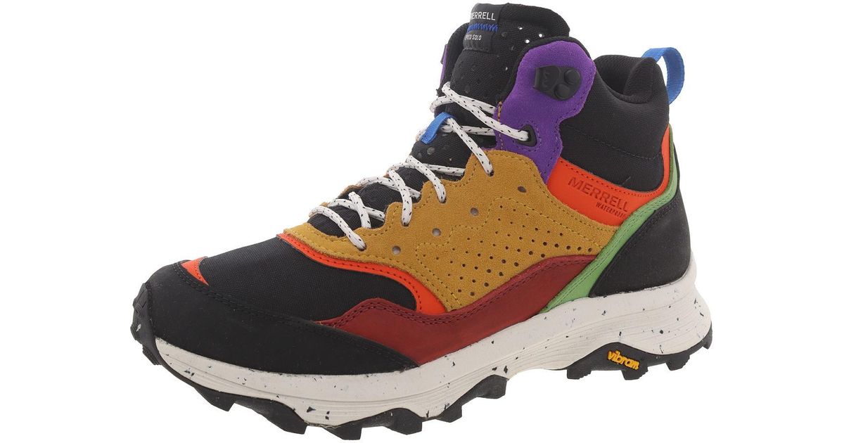 Merrell Trainer Lace Up Hiking Boots for Men | Lyst